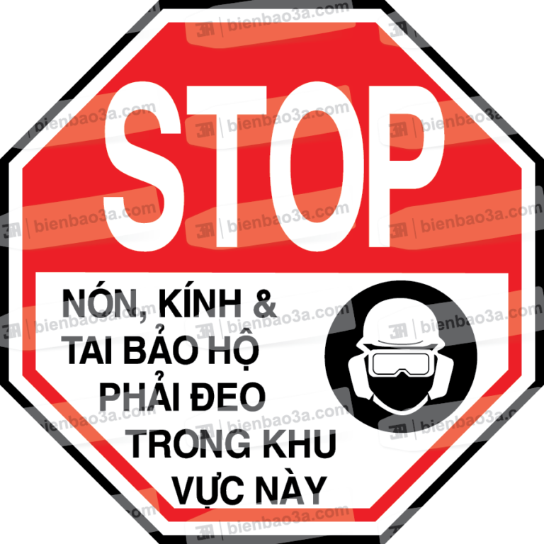 Bi n C nh B o Stop 3A Safety Bi n C nh B o Stop 3A Safety