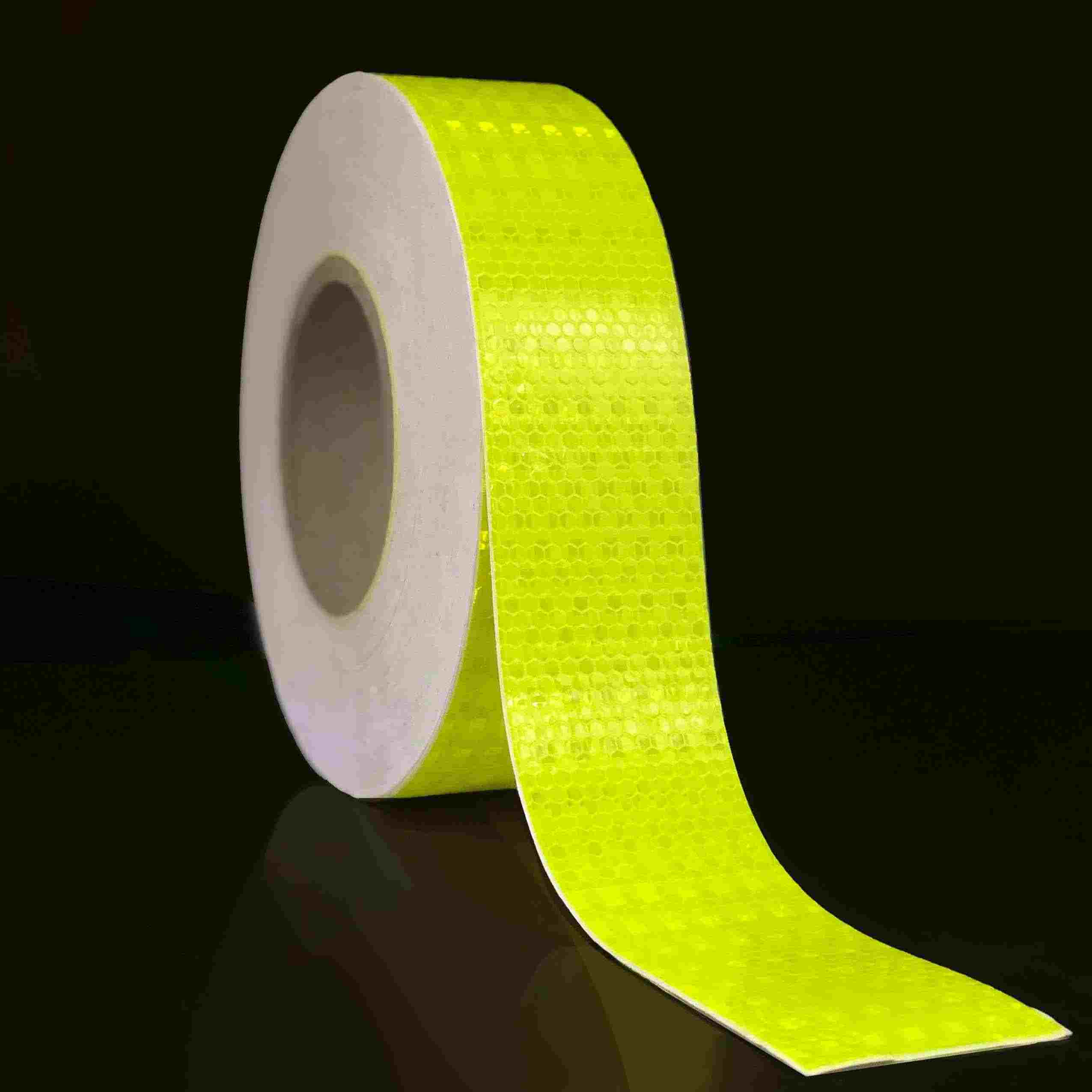 Băng keo phản quang trơn màu vàng huỳnh quang 3A-3100Y - 3A Safety