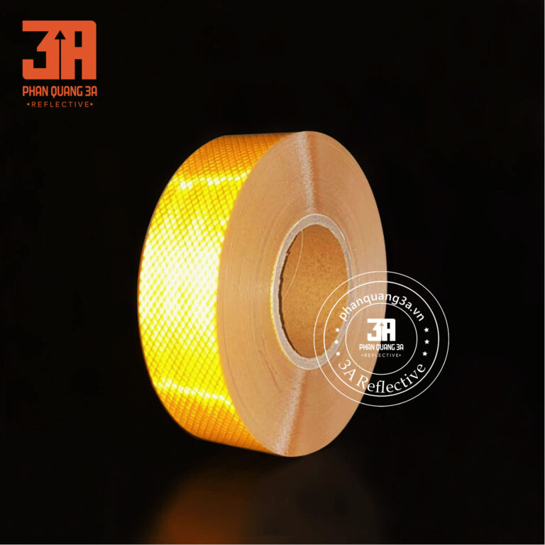Băng keo phản quang kim cương màu vàng 3A-3400Y - 3A Safety